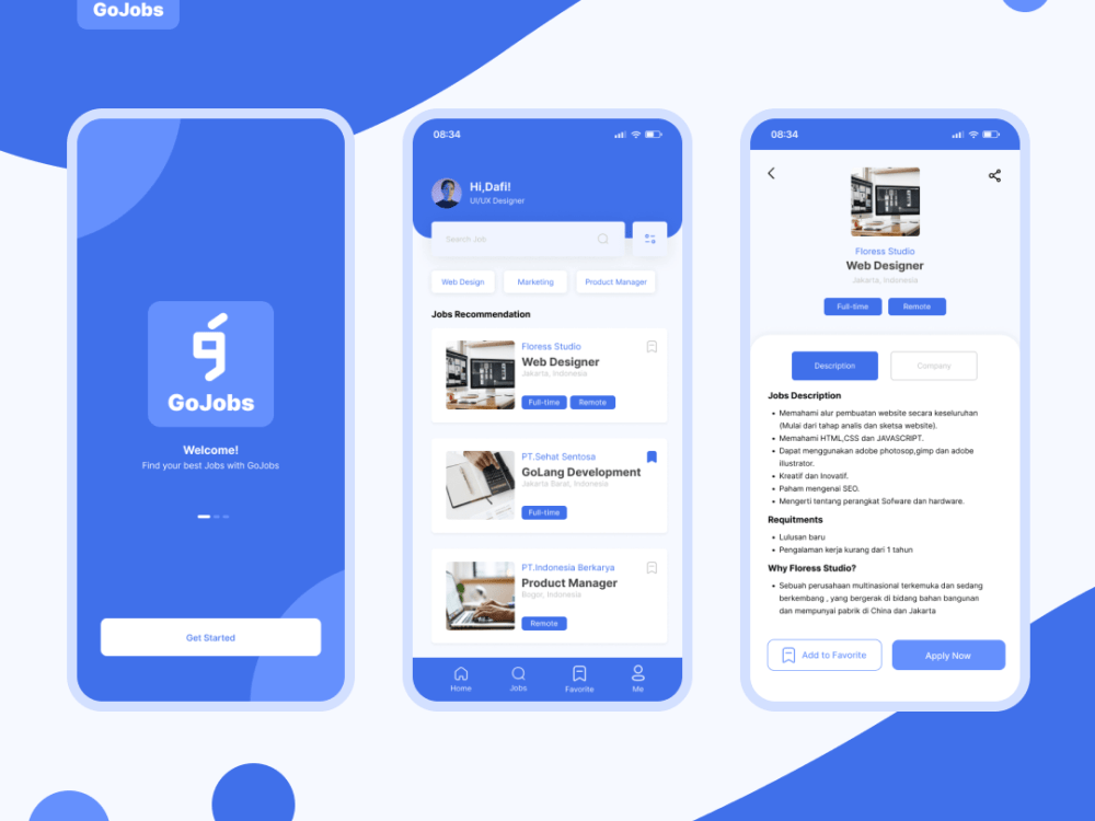 Mobile apps design and Prototype in Figma | Upwork
