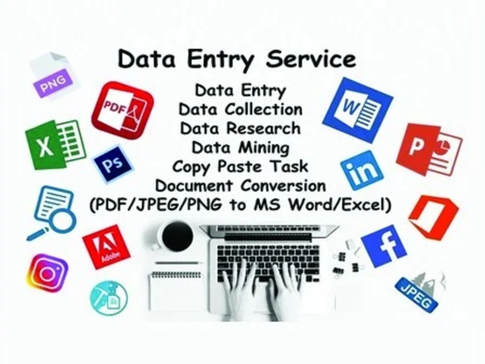 Fast and all type of data entry work within 6 hours | Upwork