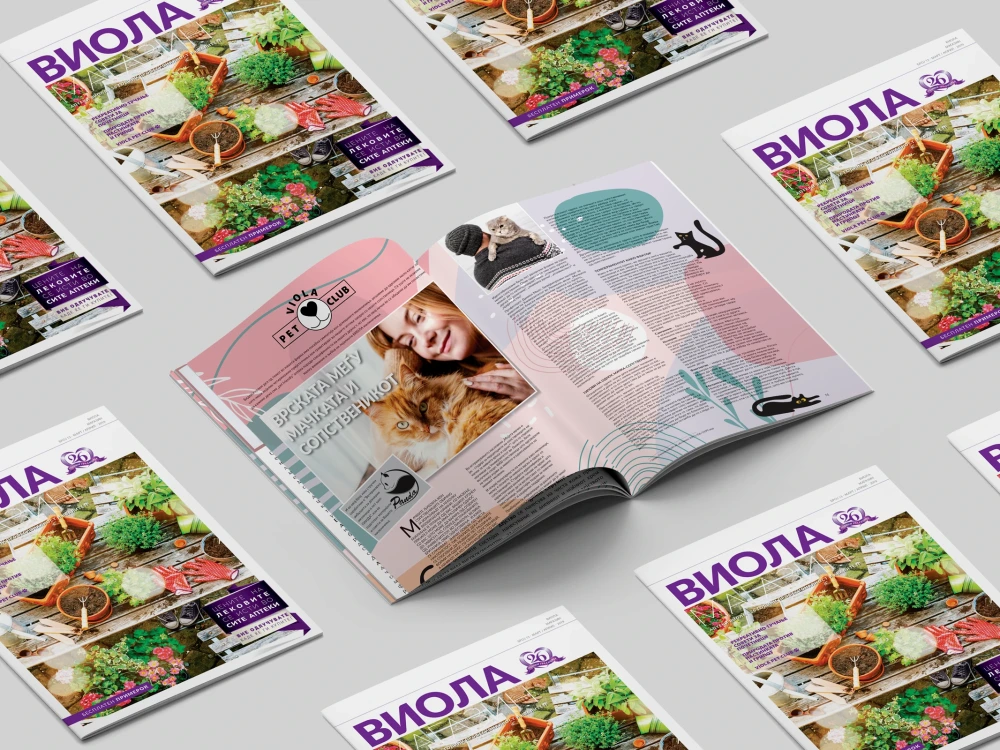 Magazine/catalog layout design with 52 pages clean design | Upwork