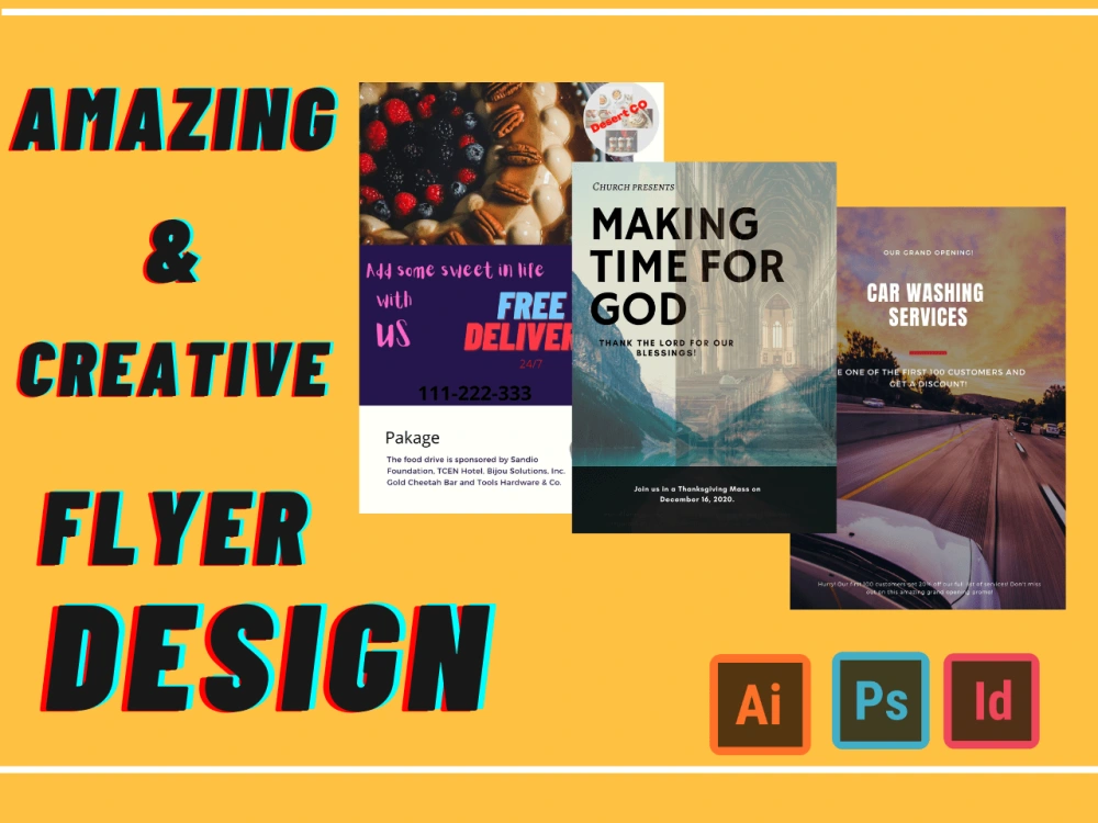 Unique and creative Flyers Designs. | Upwork