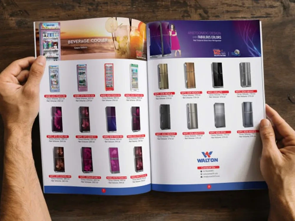 Catalog design, product catalog, annual report design, booklet design ...