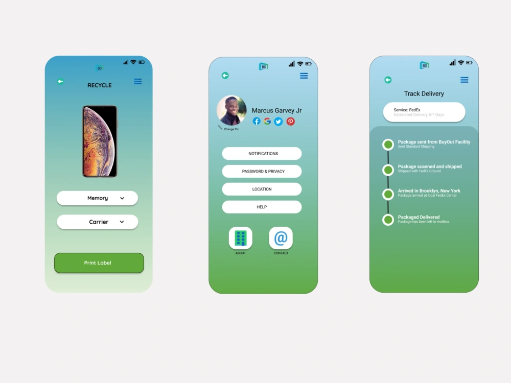 An amazing UI for your application | Upwork