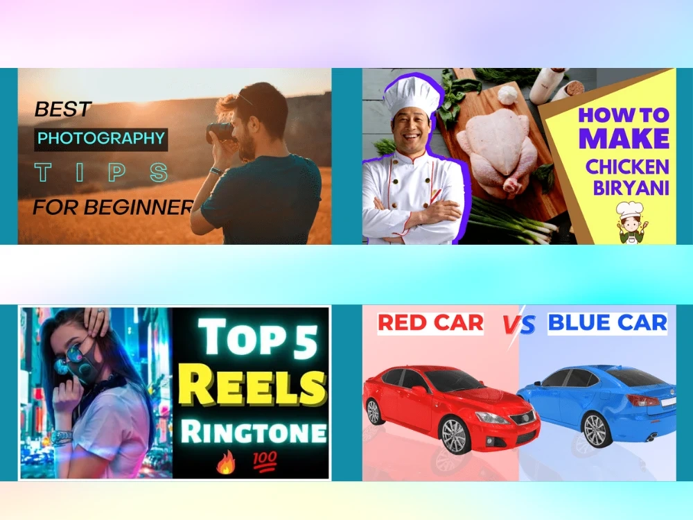 A elegant designed thumbnail for two dollar only | Upwork