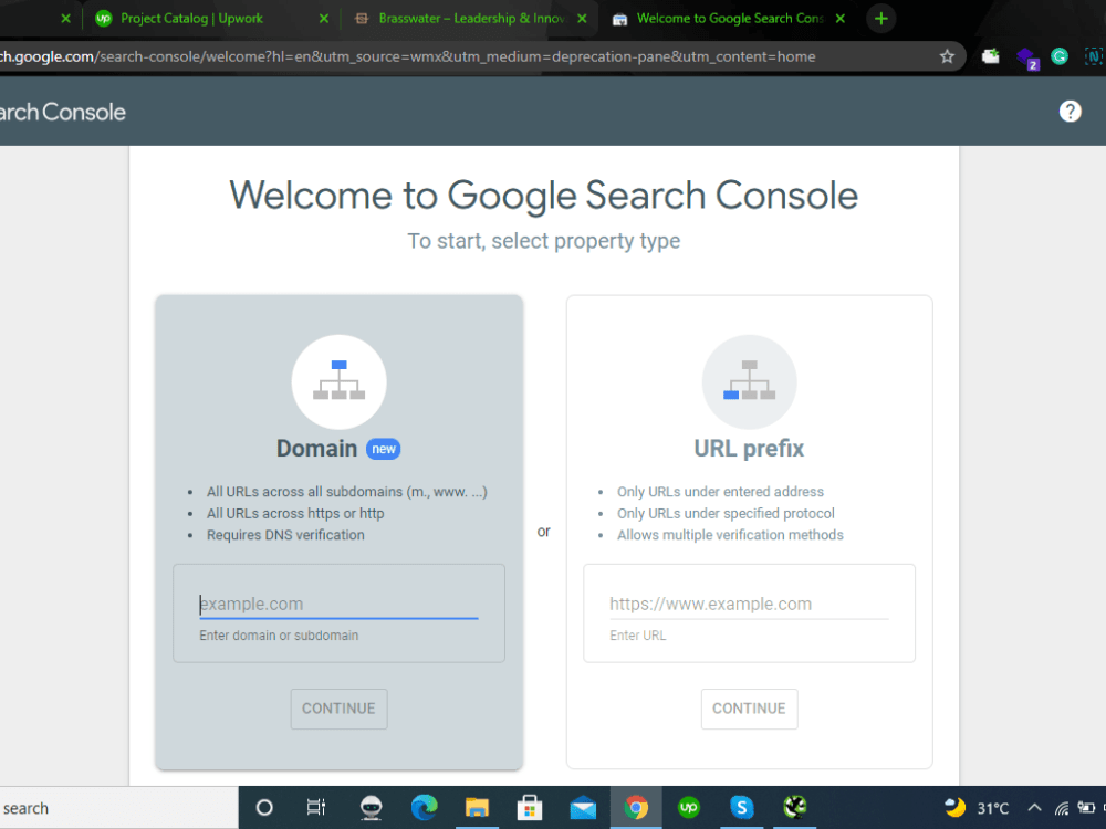 Google Search Console issues fix | Upwork