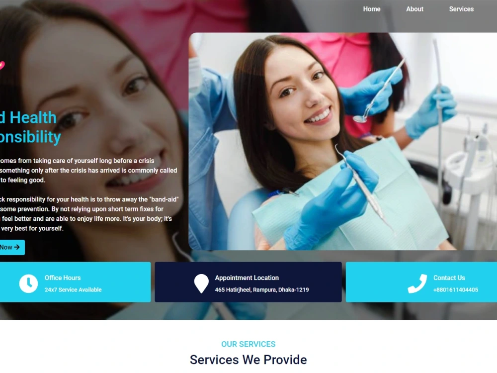 A Responsive Landing Page Design in React JS | Upwork