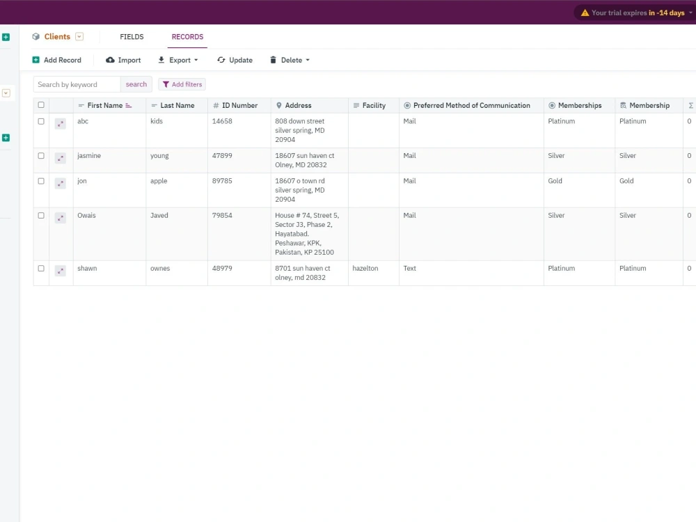 A fully automated Airtable/Knack Database with API Support | Upwork
