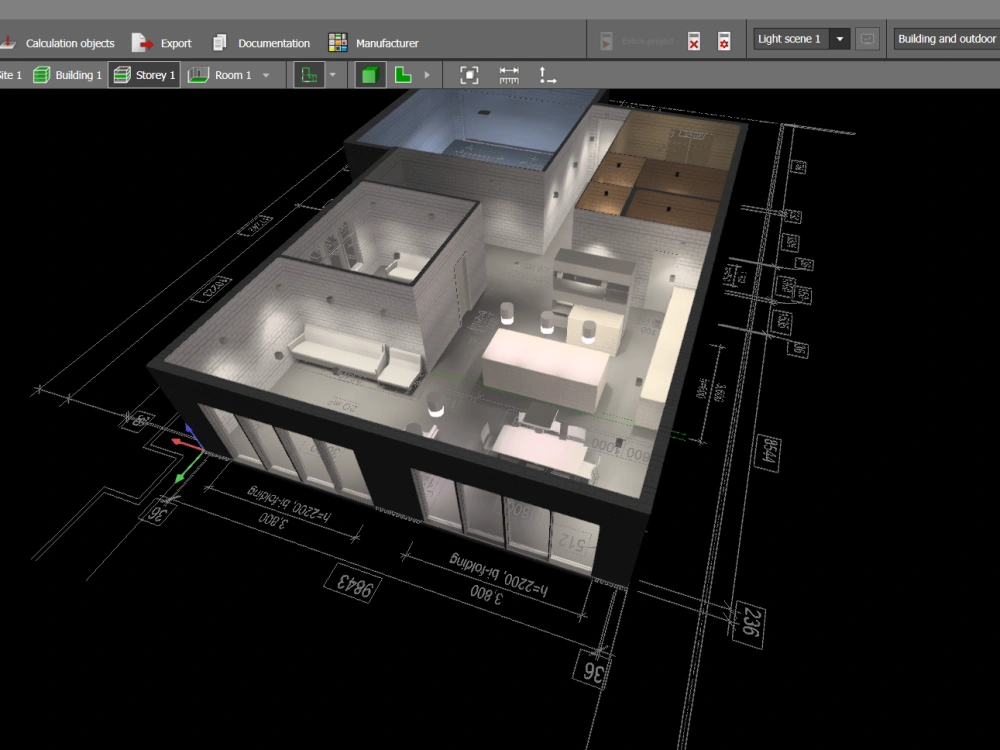 A complete Lighting Design dialux | Upwork