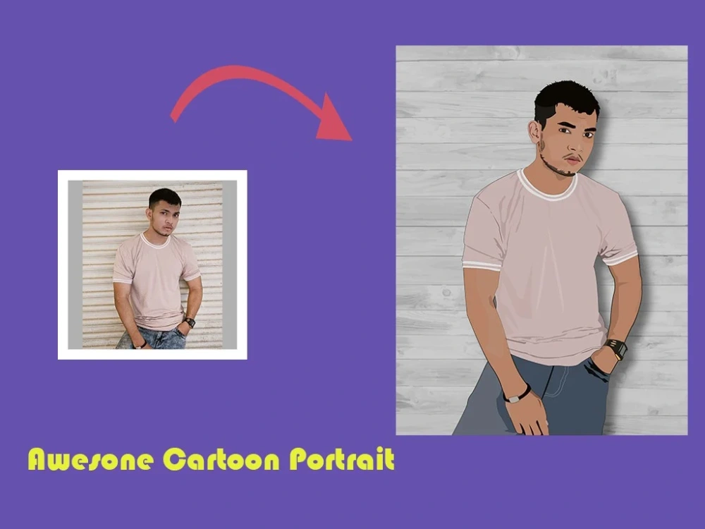 An awesome realistic vector art from your photo | Upwork