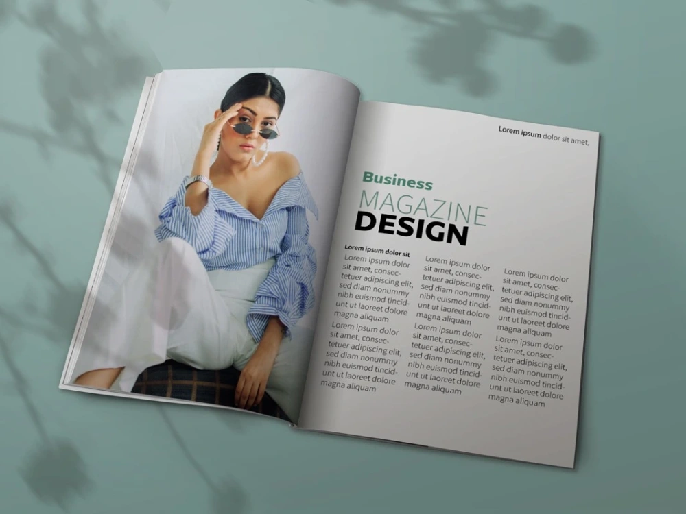 Professional and modern product catalog or magazine | Boucher design ...