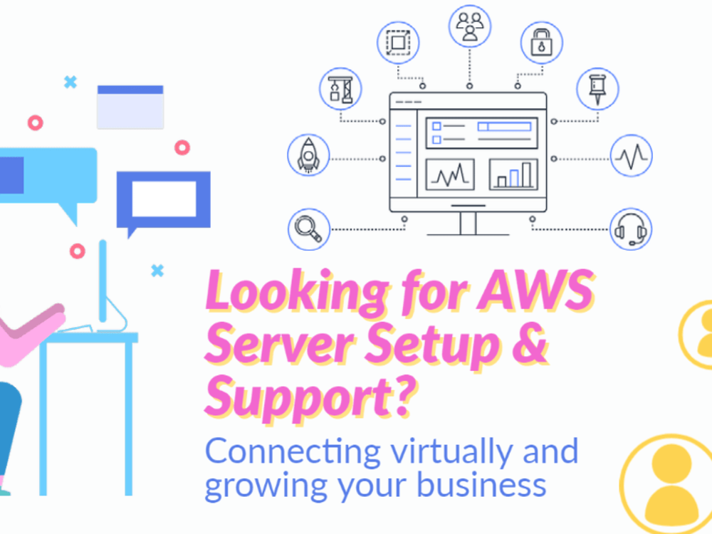 AWS server setup and support amazon web services AWS cloud, EC2, RDS ...