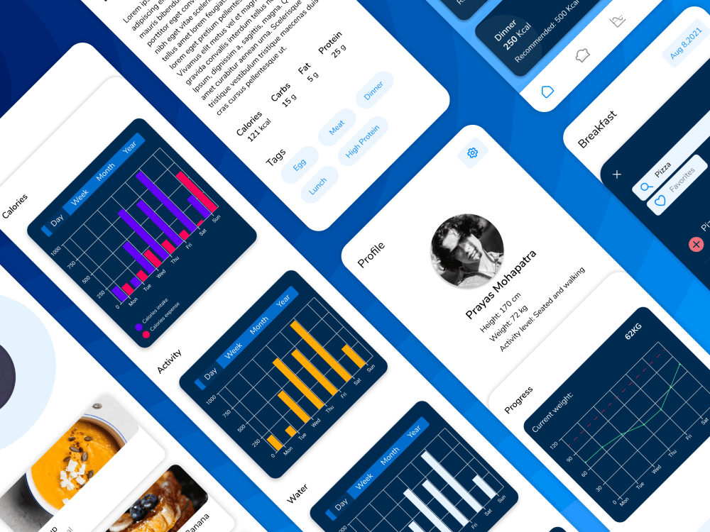 A beautiful UI/UX design of your mobile app (IOS & Android) | Upwork