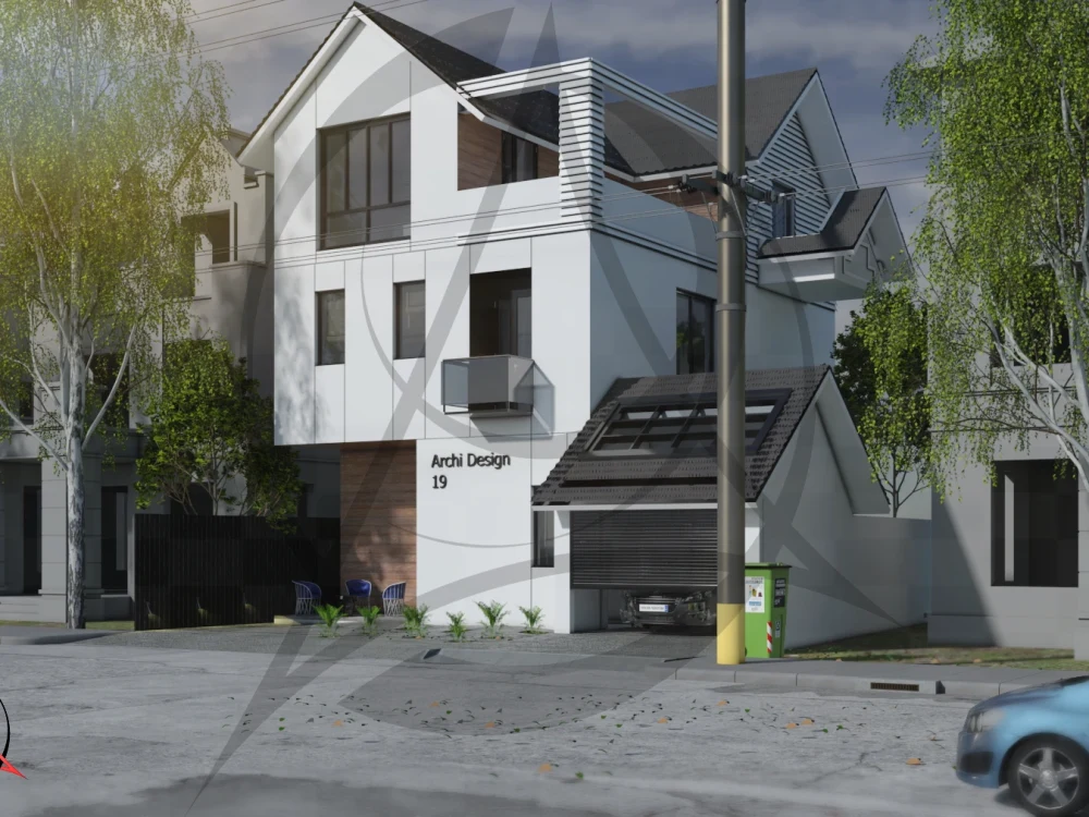 A 3D model and realistic exterior rendering | Upwork
