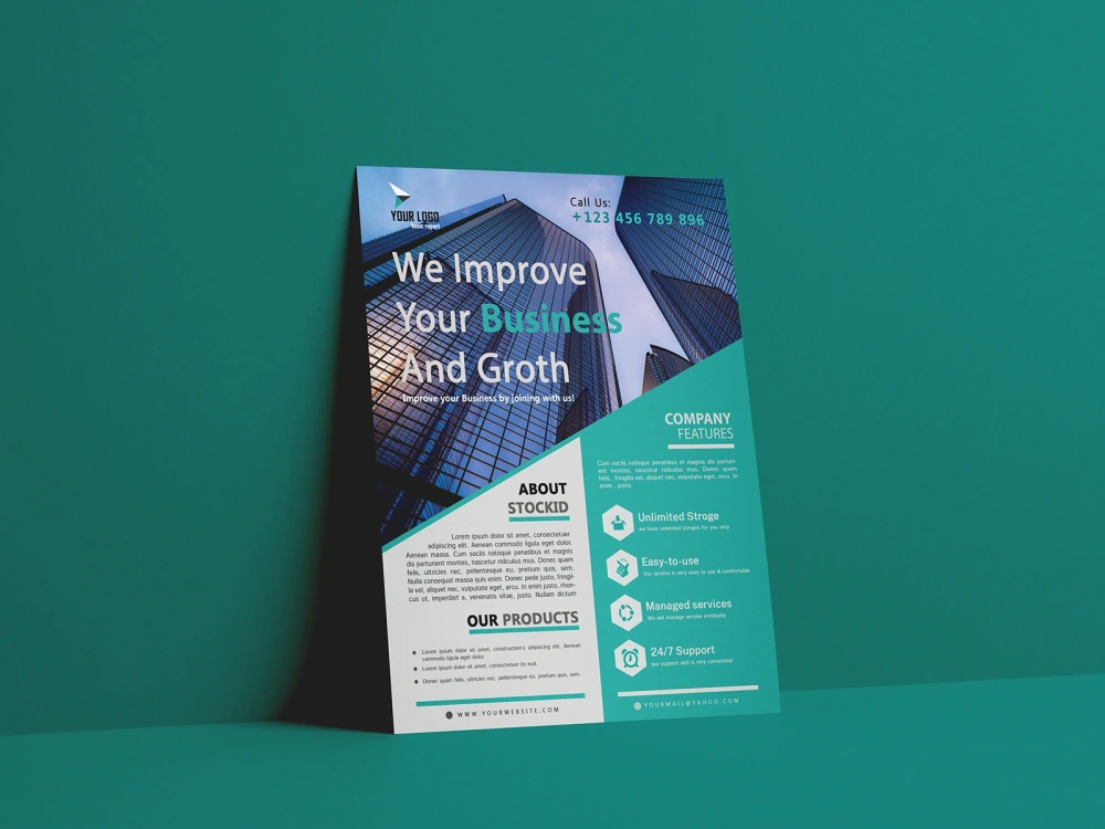 An awesome business flyer design | Upwork