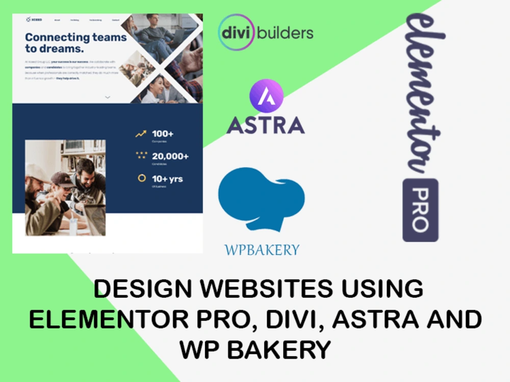 WordPress Divi Builder, Elementor Pro, Avada Theme Expert, Astra Theme | Upwork