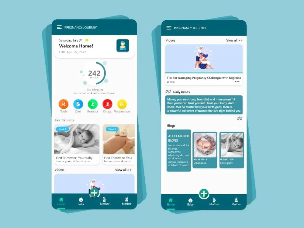 A stunning white theme UI and UX mobile design | Upwork