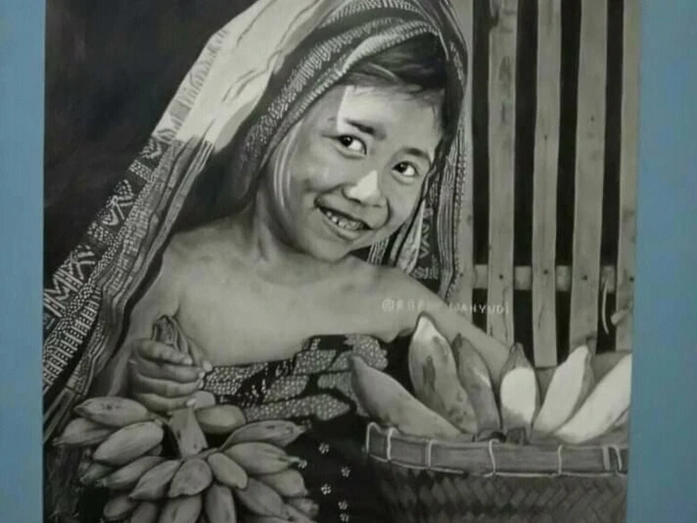 Profesional drawing pencil from your picture with video process | Upwork