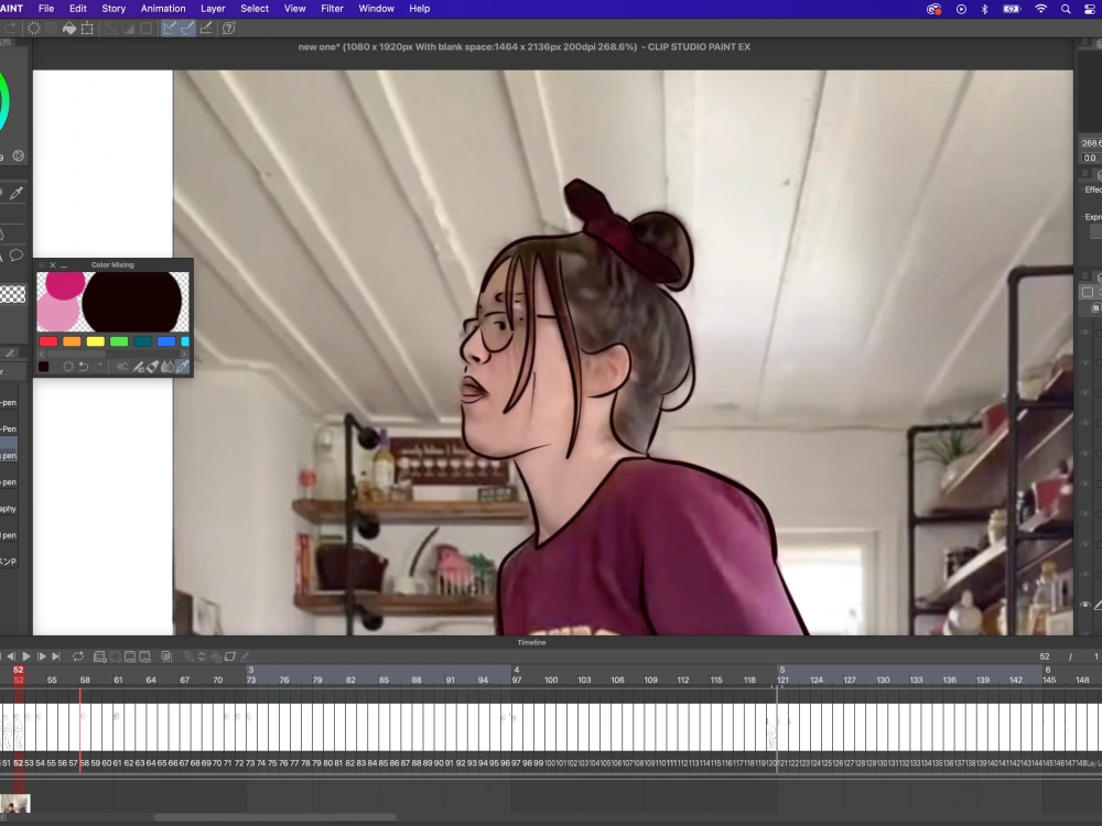 A 2D rotoscope animation of provided footage | Upwork