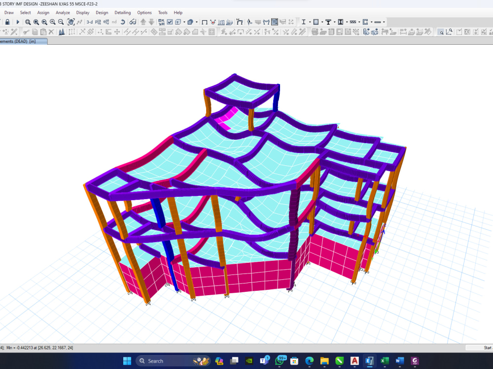 Structural Design and Calculation of Residential House using ETABS and ...