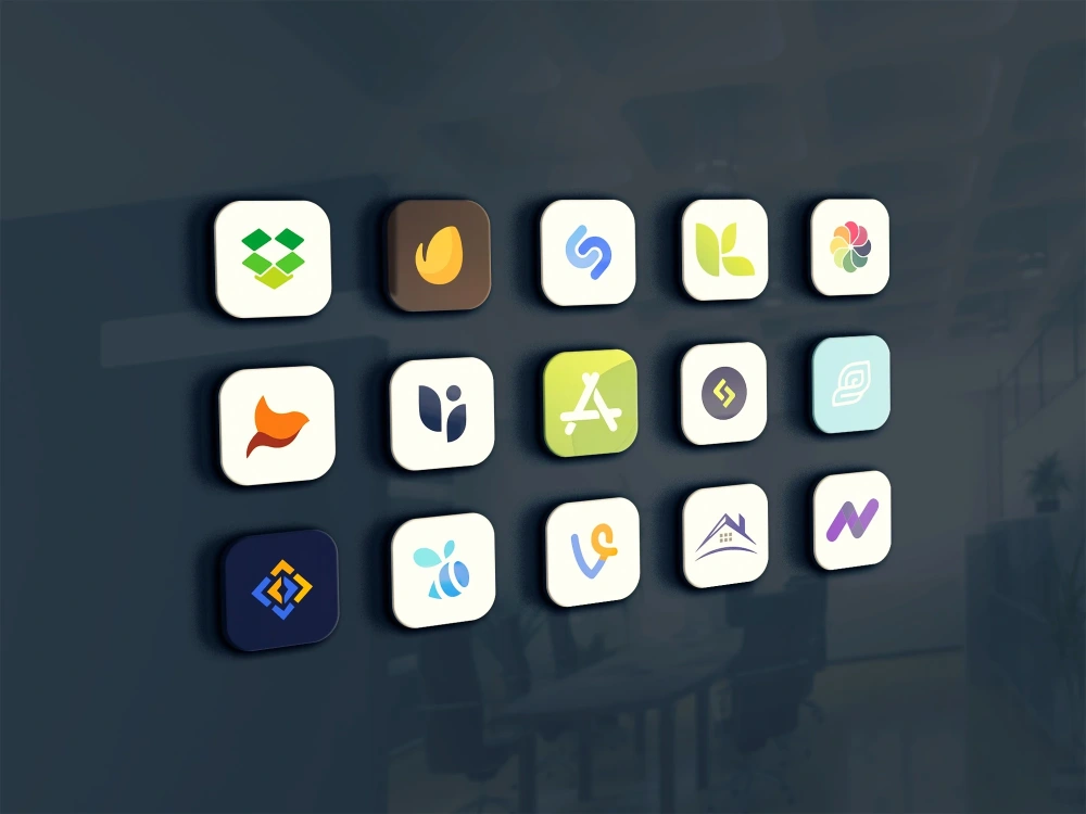 A professional mobile app logo, app icon and website logo design | Upwork