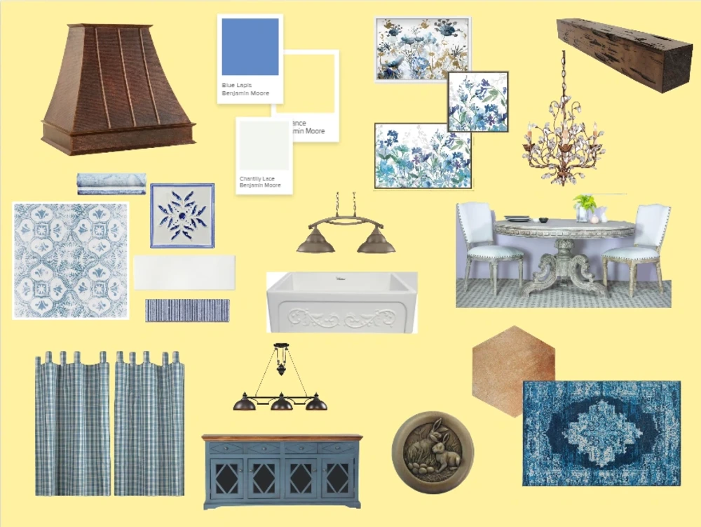 A concept boards, color scheme, instructions & buying guide. | Upwork