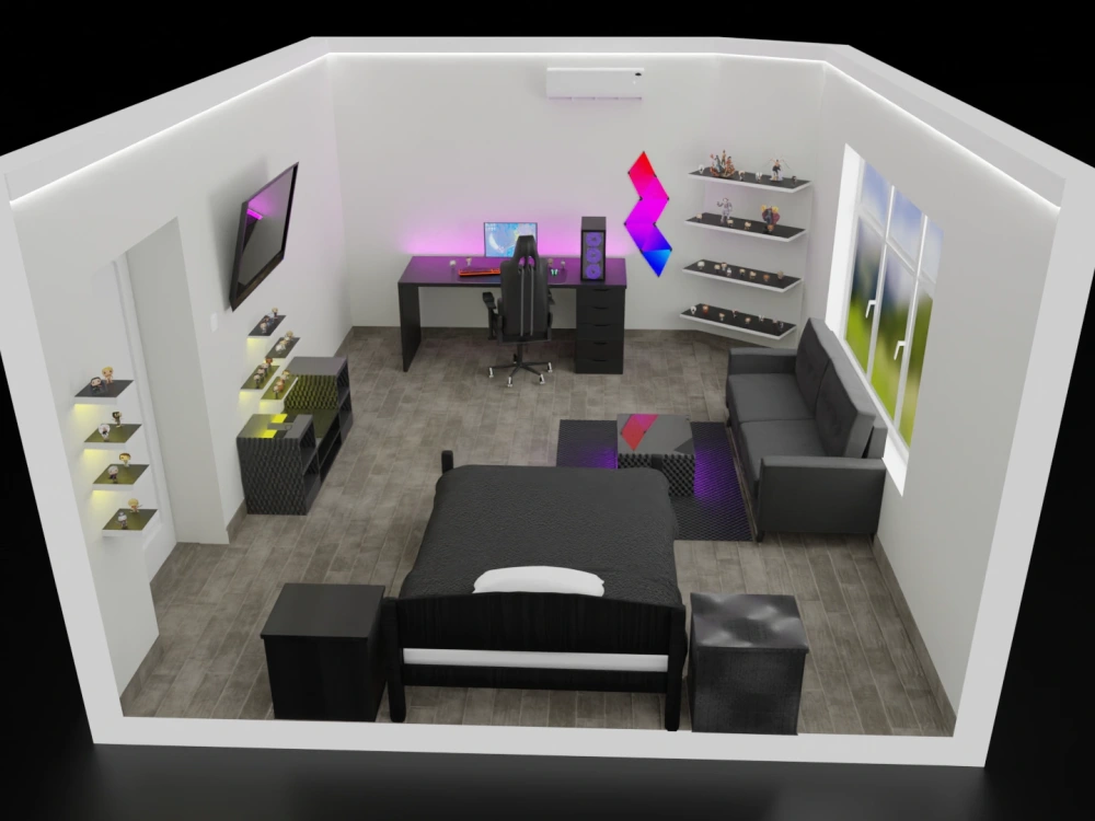 A fantastic room and setup design | Upwork