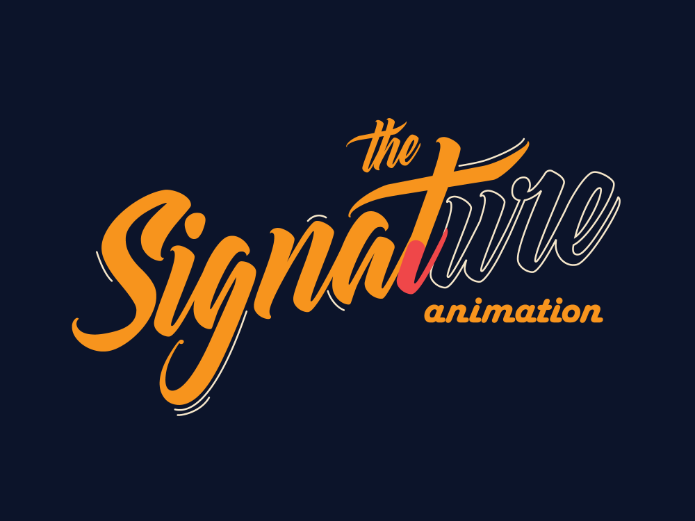 An amazing signature animation | Upwork