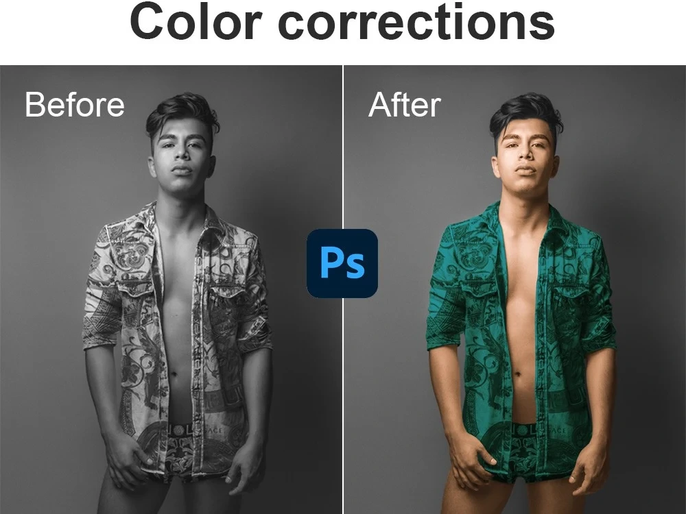 Color combination, correction services | Upwork