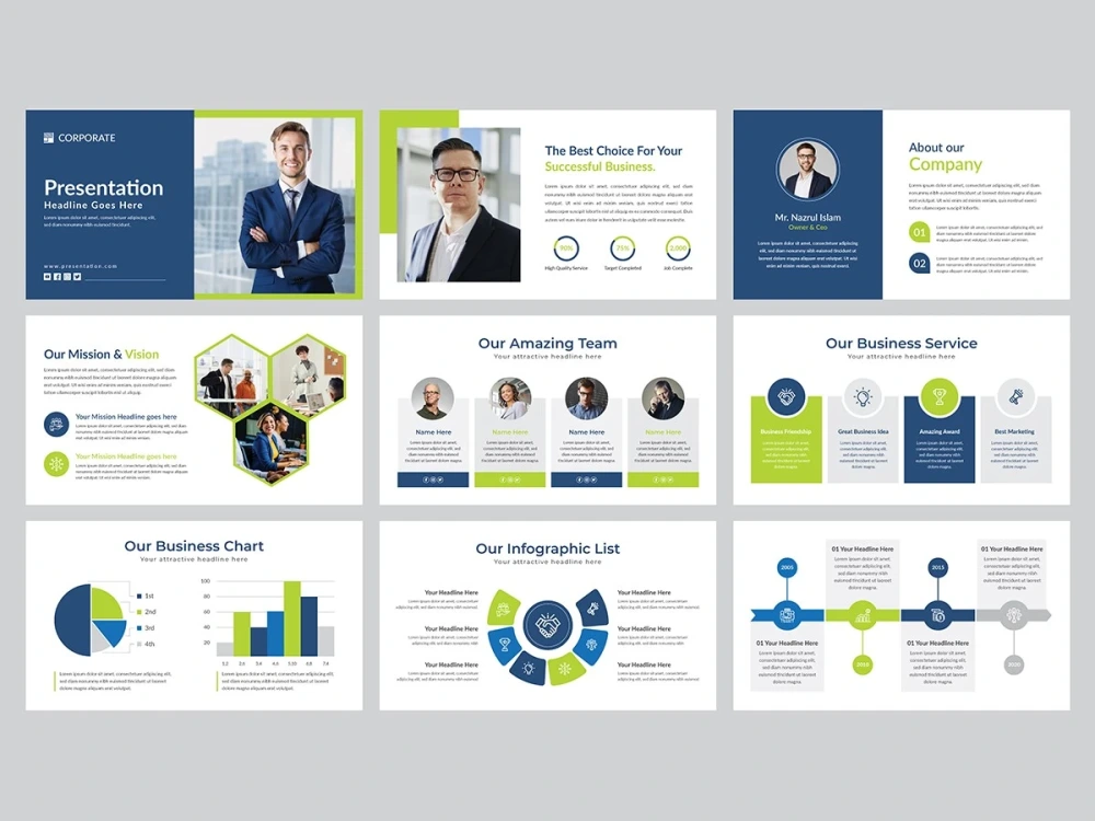 A professional eye-catchy PowerPoint presentation slide deck | Upwork