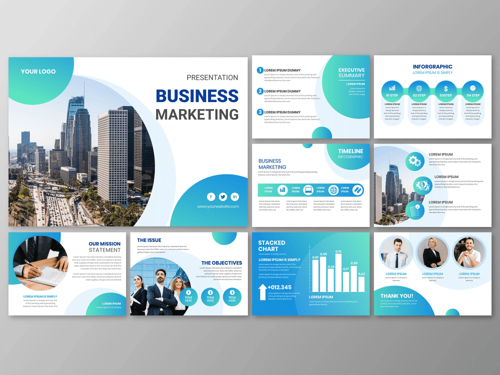 A professional eye-catchy PowerPoint presentation slide deck | Upwork