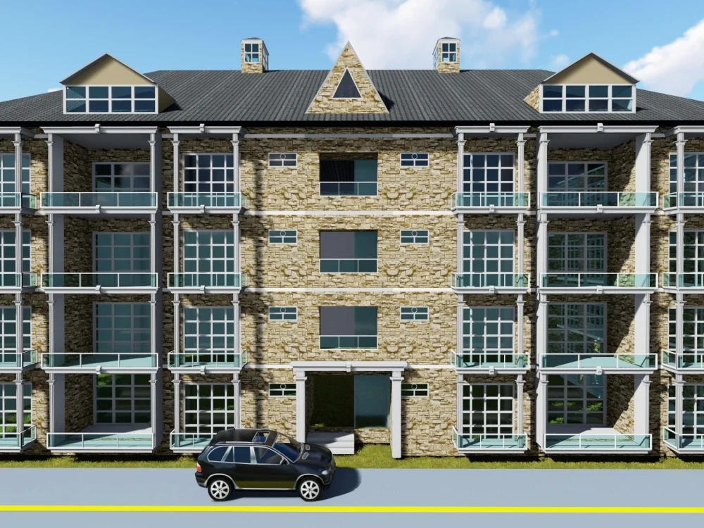 A realistic Exterior façade Render Works | Upwork