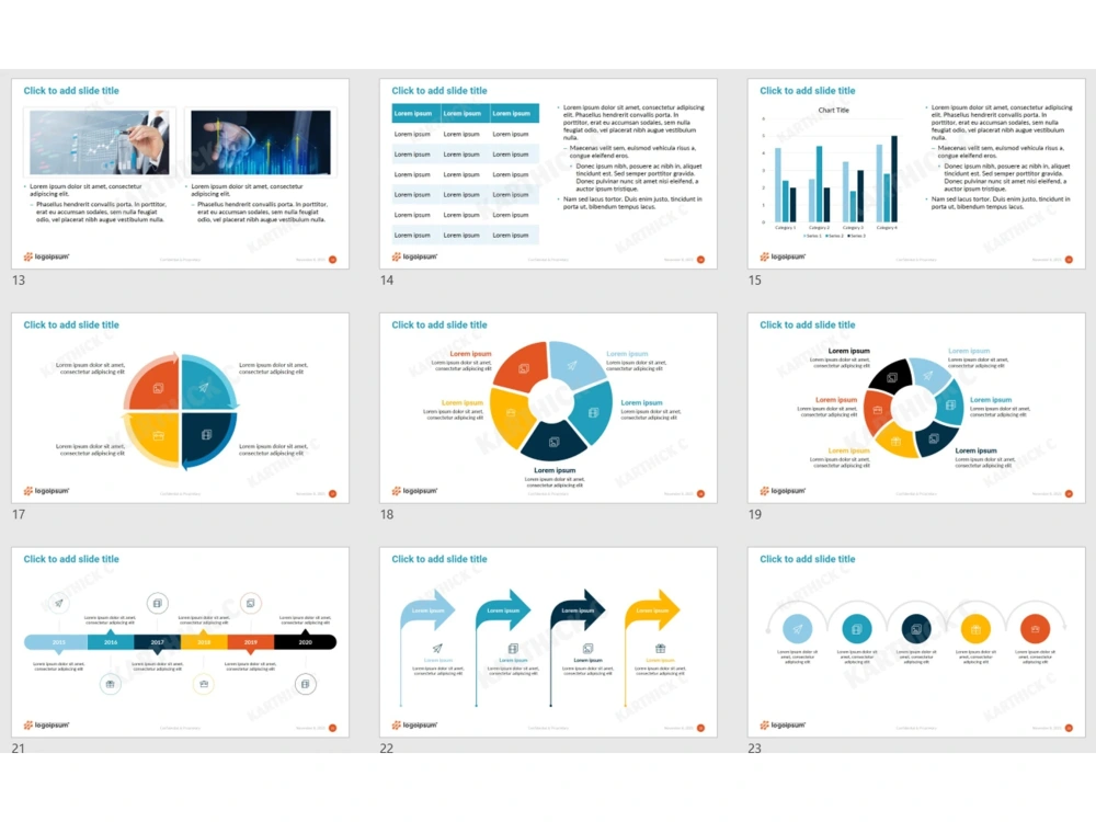 Custom tailor-made Powerpoint or Google Template | Upwork