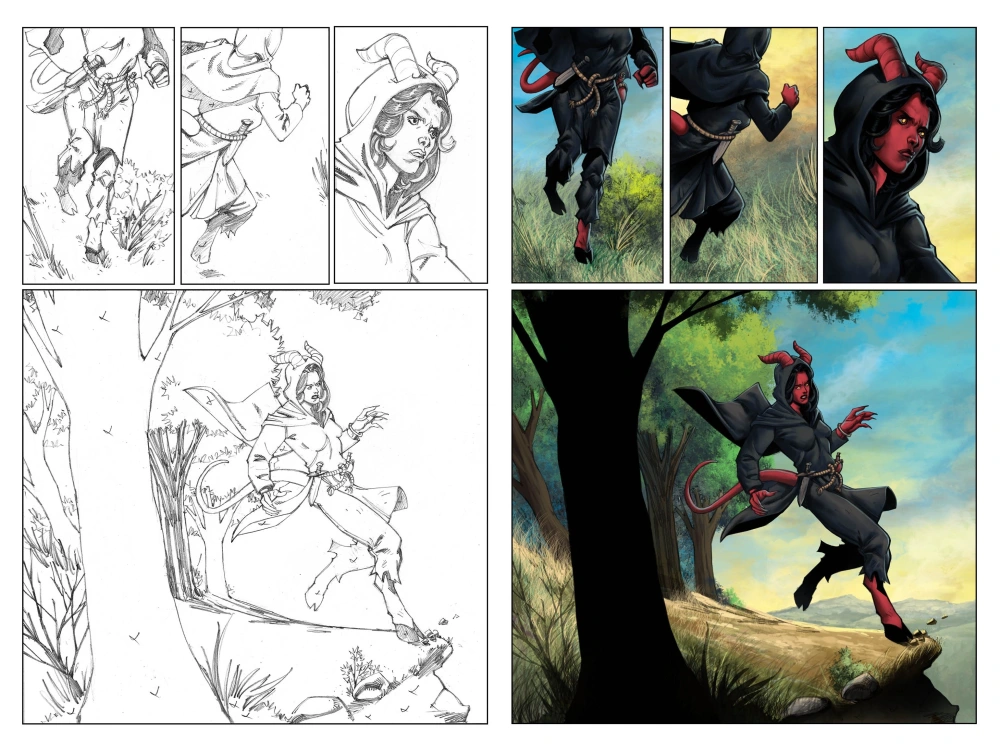 Professional Comic Book art | Upwork