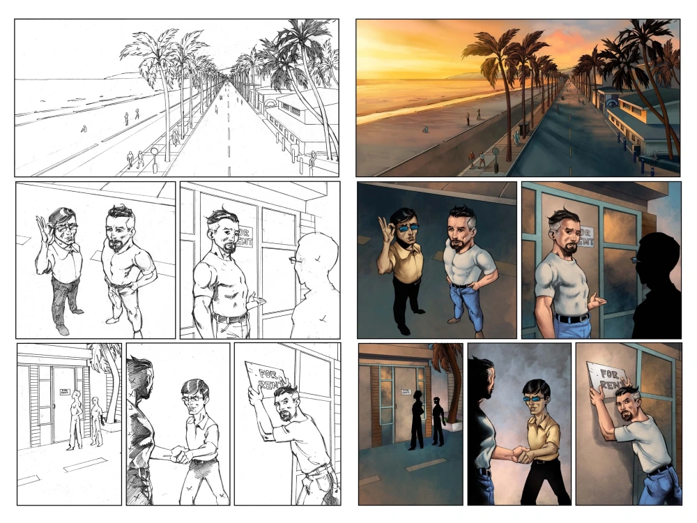 Professional Comic Book art | Upwork