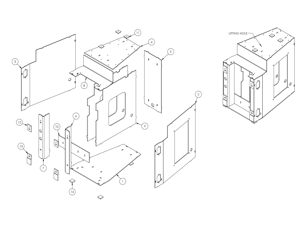 A sheet metal Fabrication Drawings for manufacturing | Upwork