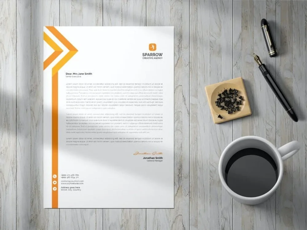Professional LETTERPAD design for your company | Upwork