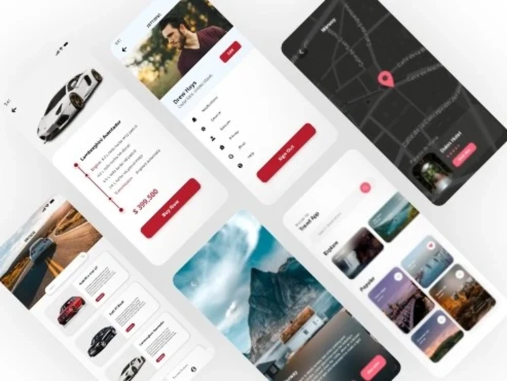 A modern mobile app design | Upwork