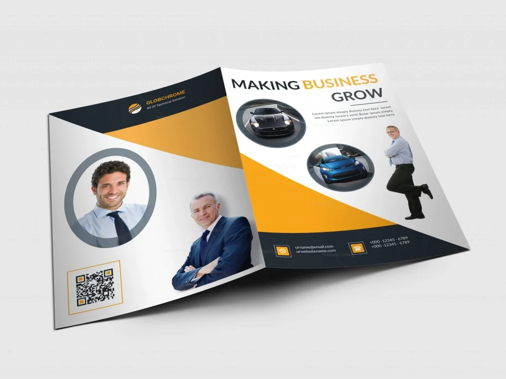 A Presentation Folder, Business Folder, or any Custom Folder Design ...