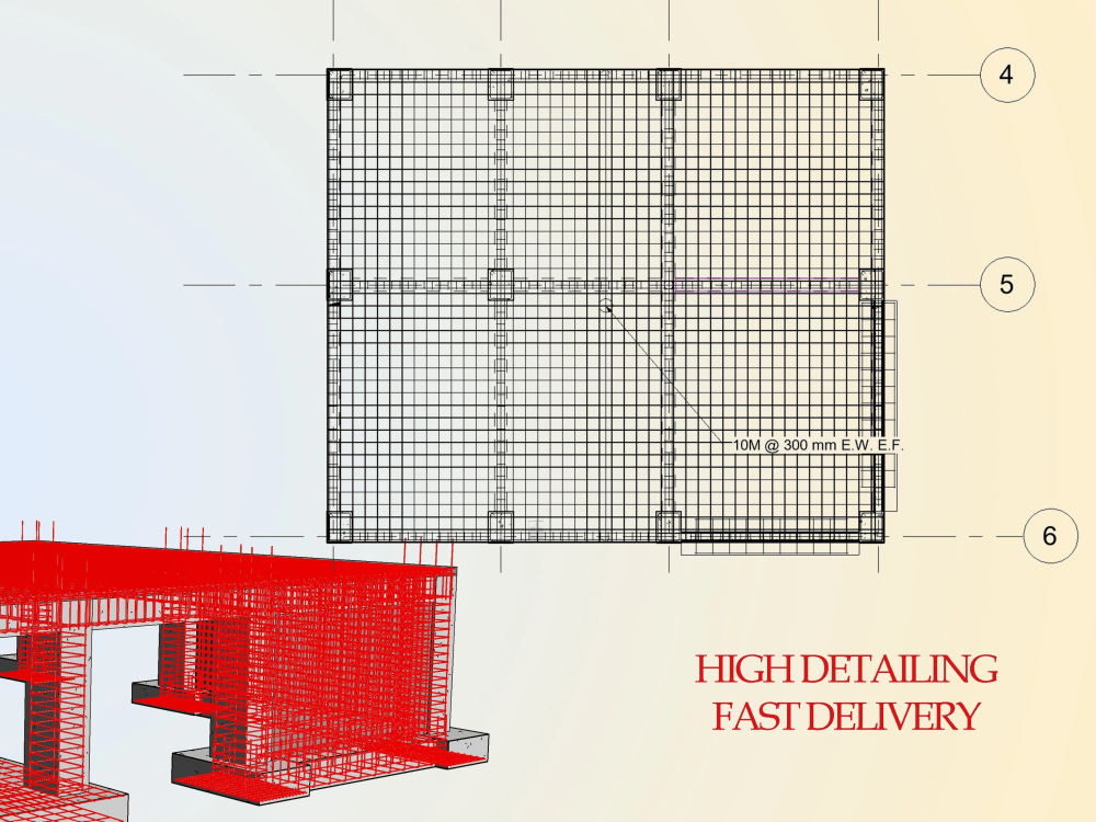 3d concrete reinforcement detailing in revit | Upwork