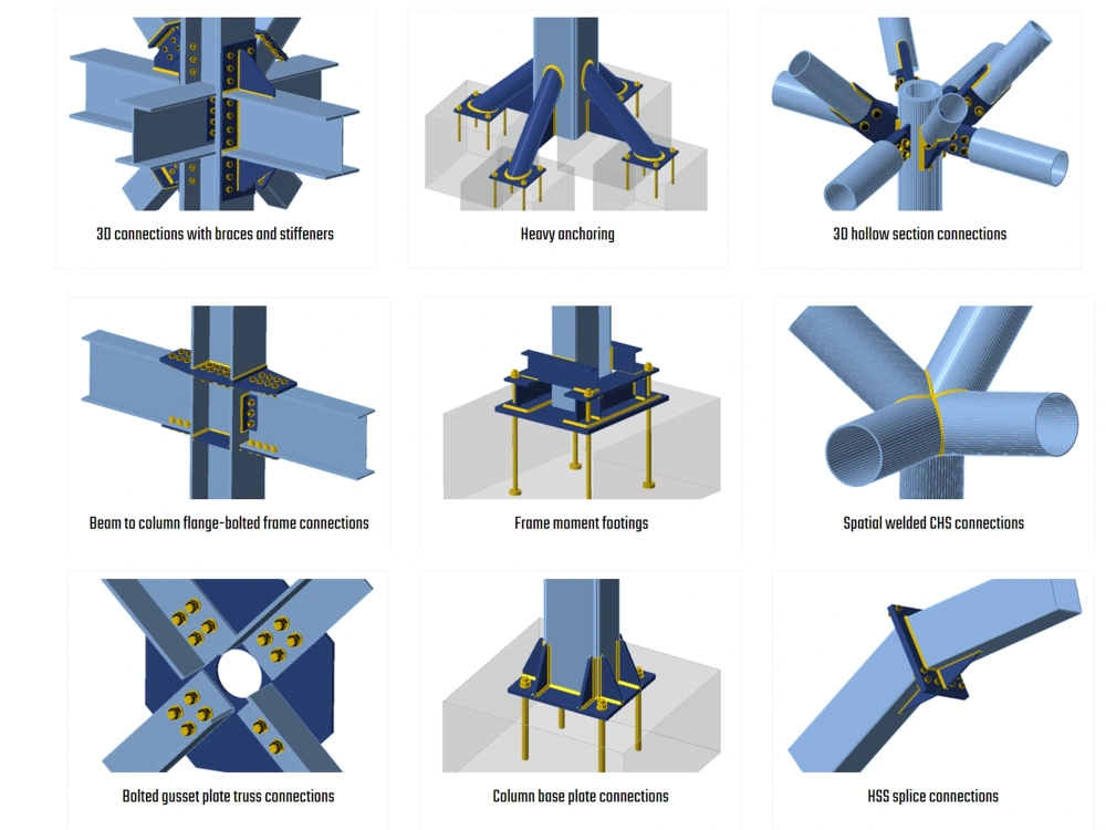 Steel connection design with ideastatica | Upwork