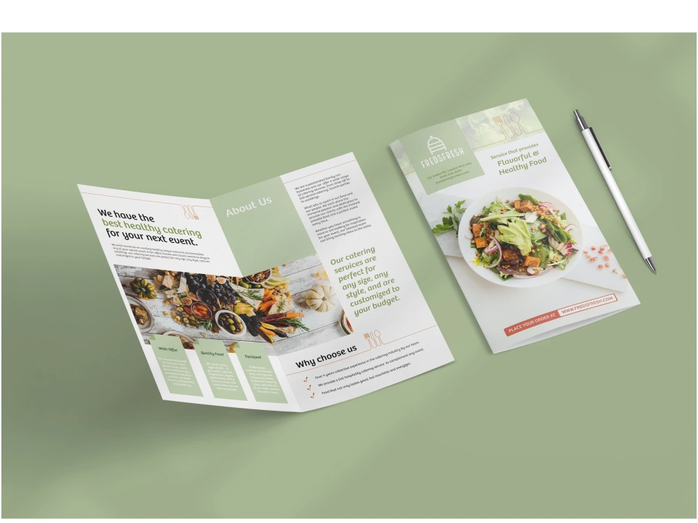 A Professional & Clean Brochure Design | Upwork