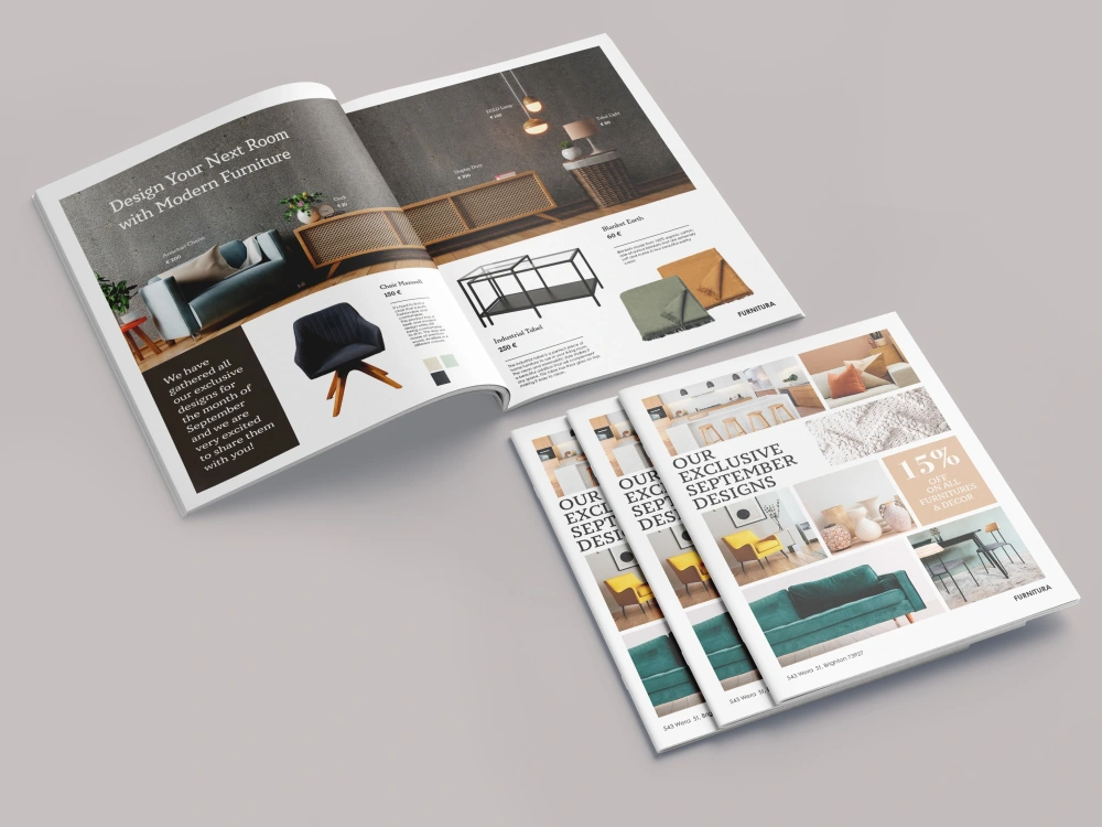 A Professional & Clean Brochure Design | Upwork