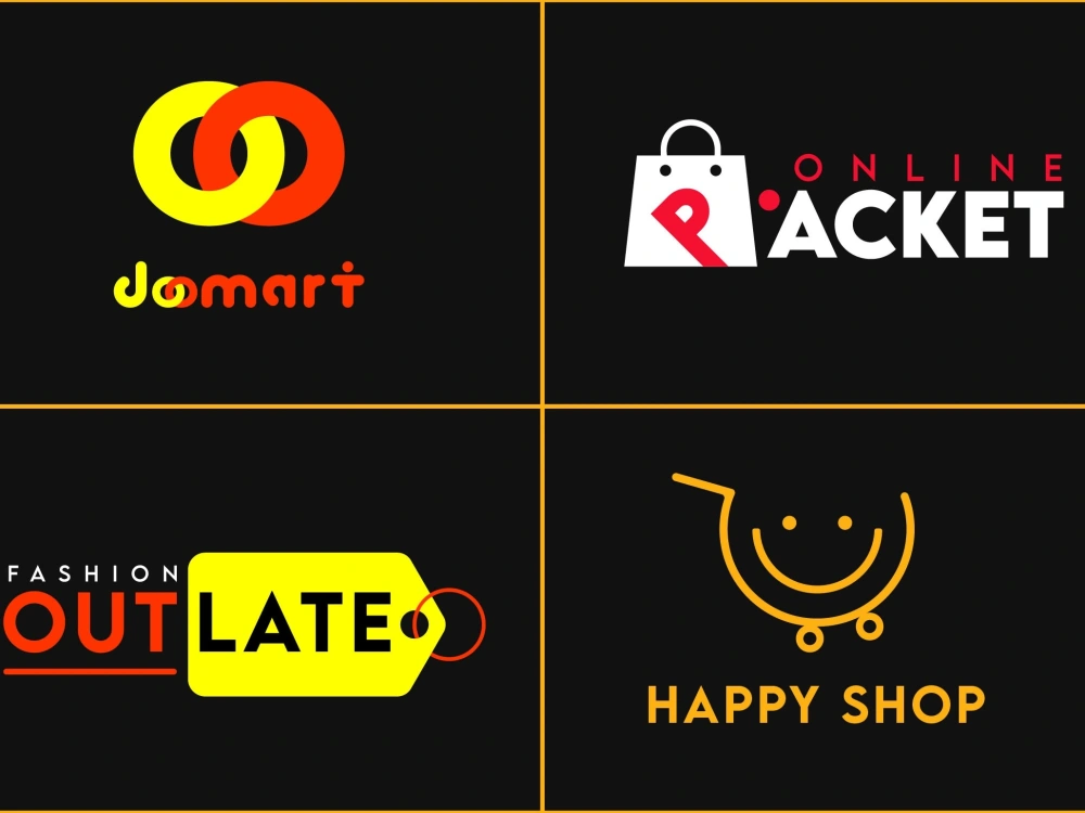 Unique ecommerce shopify store logo | Upwork