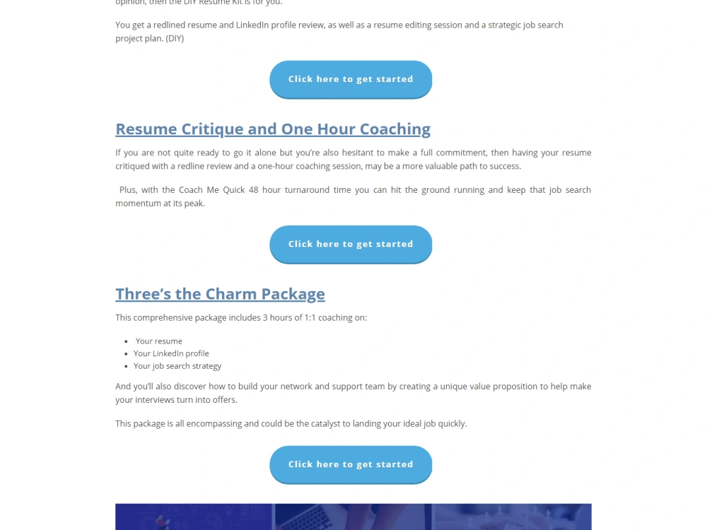 A complete & beautiful Sales & Thank You Page, for your sales events ...