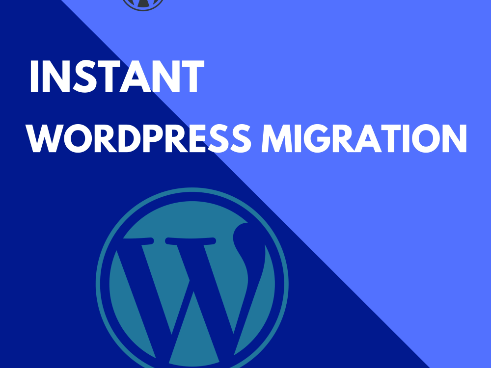 Instant Wordpress, Website or Woocommerce migration | Upwork
