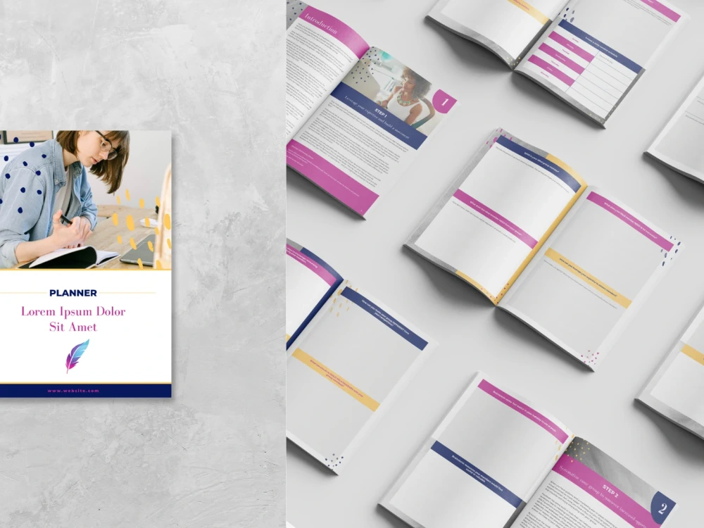 A unique and editable lead magnet/workbook made in Canva | Upwork