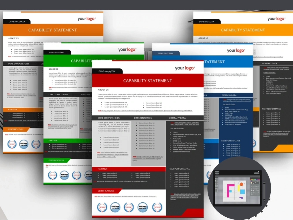 Professional Capability Statement design for your business. | Upwork