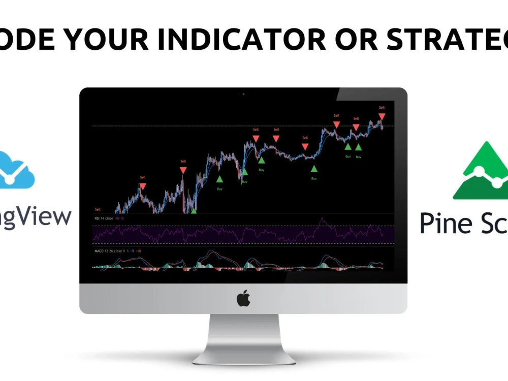 A custom tradingview pinescript indicator or strategy | Upwork