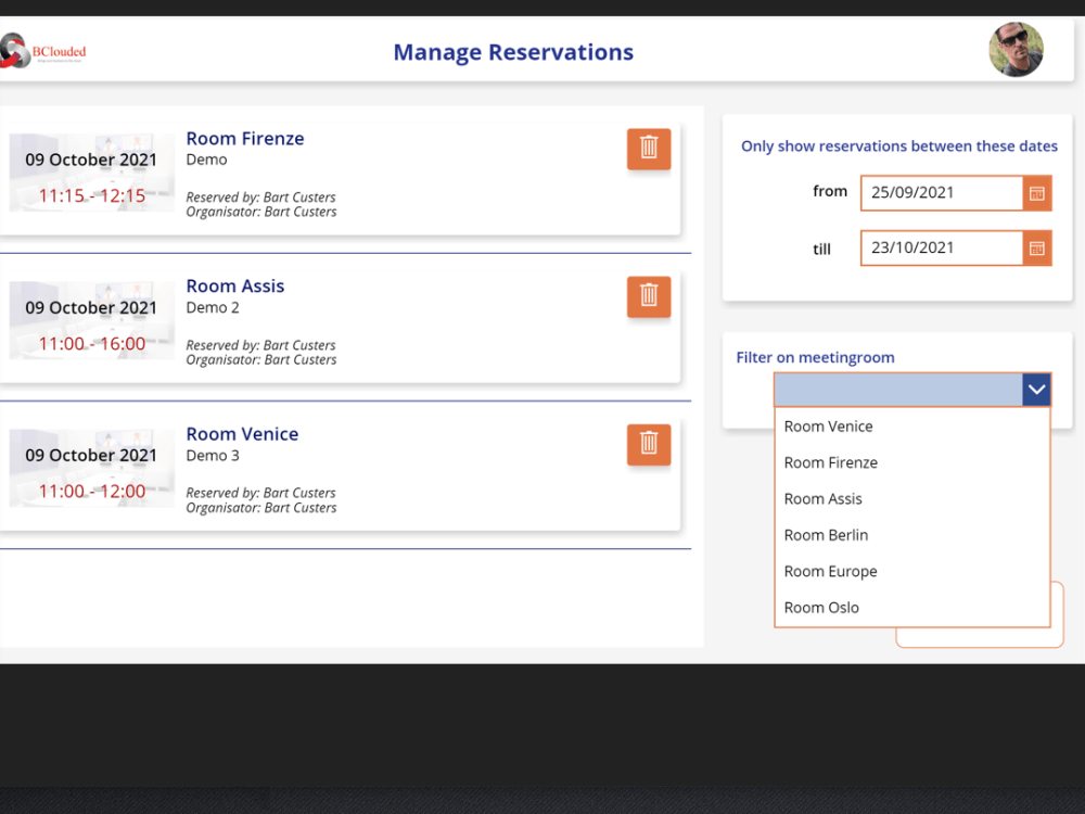 A neat reservation tool built in PowerApps based on SharePoint lists | Upwork