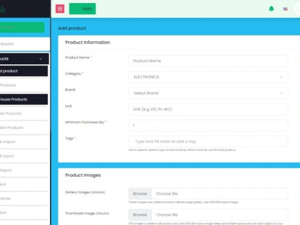 Laravel multi vendor ecommerce web application | Upwork
