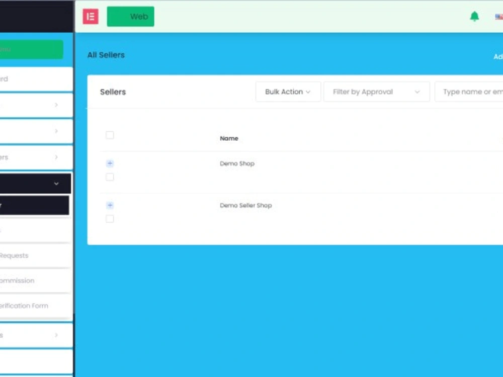 Laravel multi vendor ecommerce web application | Upwork